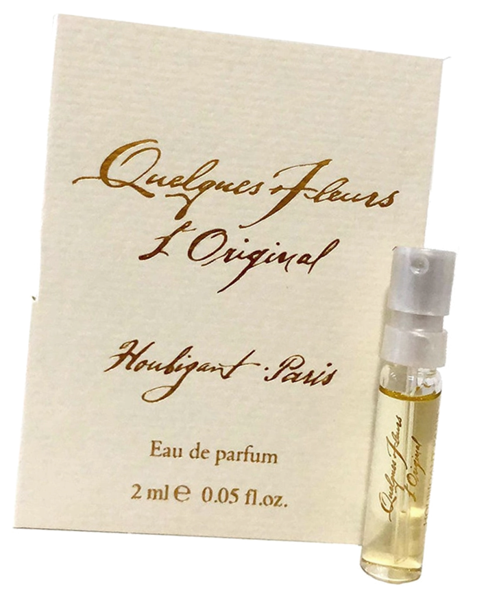 Духи для женщин Убиган Кельке Флер Эль оригинал 2 мл сэмпл - Houbigant Quelques Fleurs L Original
