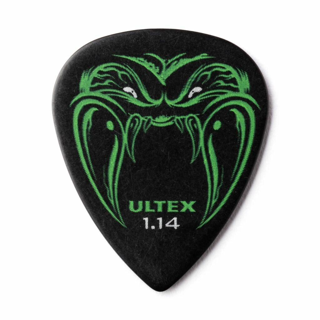 Медиатор для гитары, Dunlop Black Fang, 1,14мм, PH112P1.14