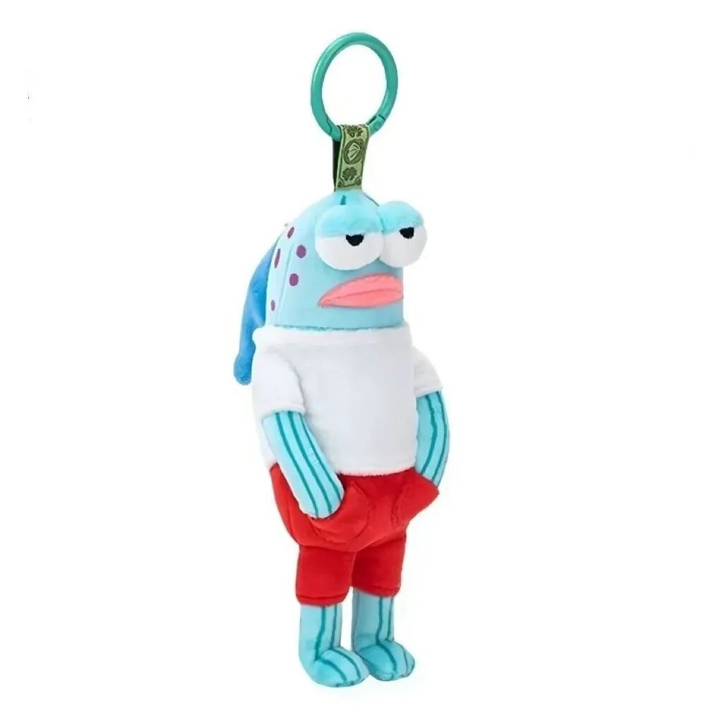 Мягкая игрушка POP MART-SpongeBob SquarePants FiguresThe funny pendants of the residents of Bikini Bottom Изысканный подарок14cm