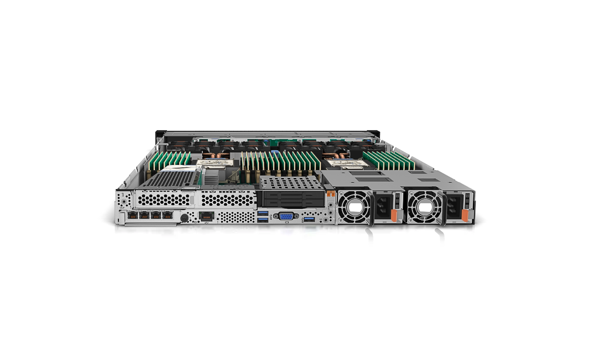 Lenovo ThinkSystem SR630 V3, 2*6438Y+, DDR5 DIMM, 10SFF SATA/SAS/NVMe, стоечный сервер 1U