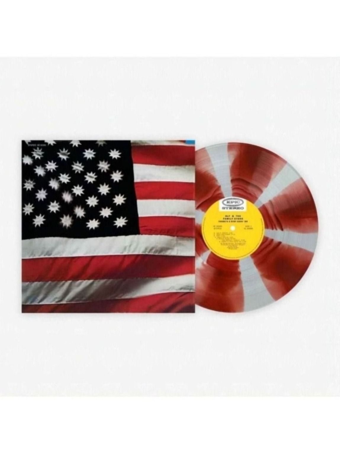 Виниловая пластинка Sly & The Family Stone - There's a Riot Goin' On Vinyl, Album, Club Edition, Stereo, Clear w/ Red Pinwheel, Gatefold, Ori*inal,