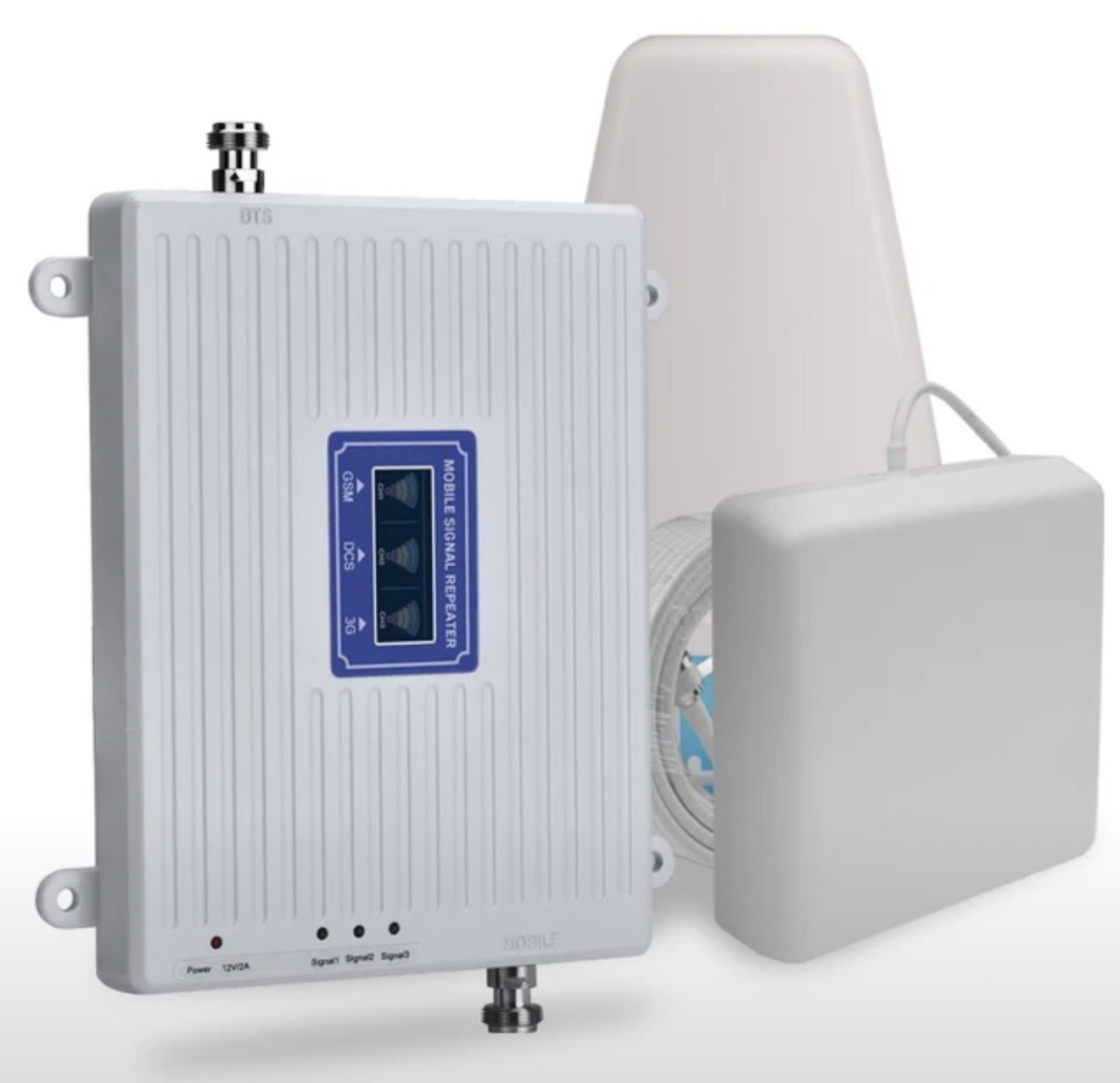Комплект репитер 2G 3G 4G усилитель сотовой связи Telestone AX900/1800/2100-75 300 кв. м