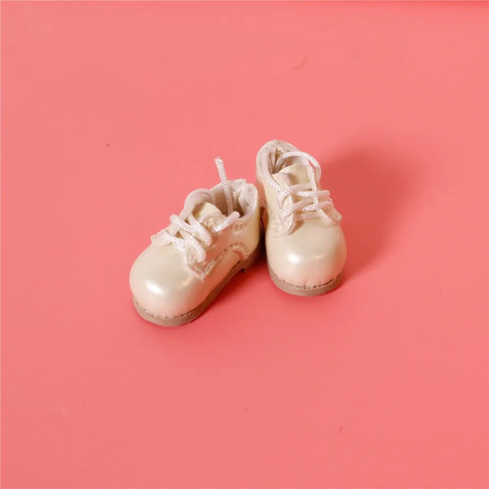 Аксессуары для кукол DBS Middie, кожаная обувь, 4 цвета Beige