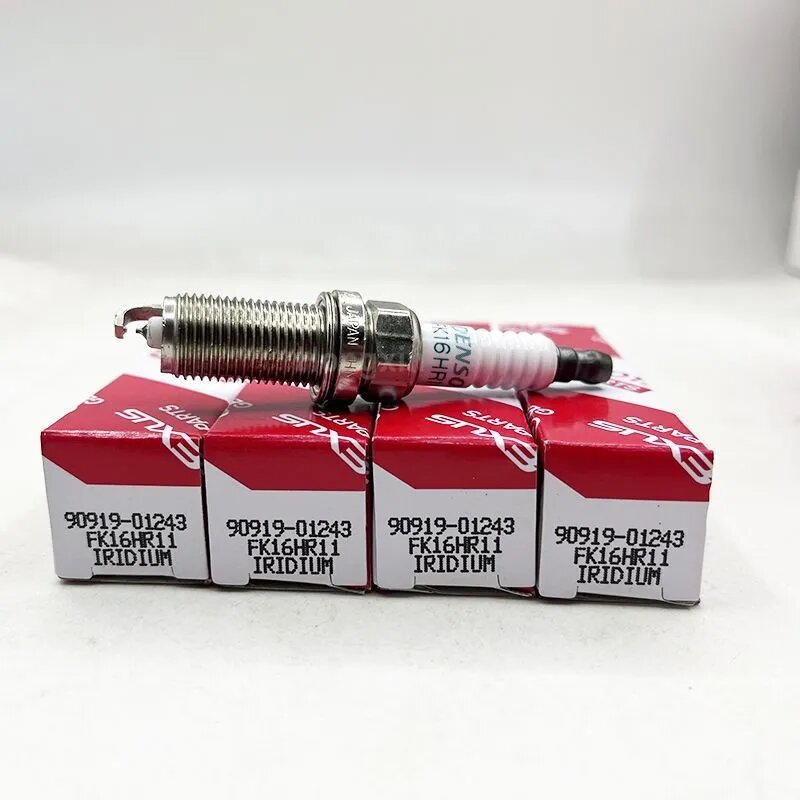 Свеча зажигания Denso арт. 90919-01243 FK16HR11, Иридий, 4 шт.