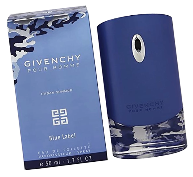 Живанши Блю Лейбл Урбан Саммер 50 мл мужской парфюм - Givenchy Blue Label Urban Summer