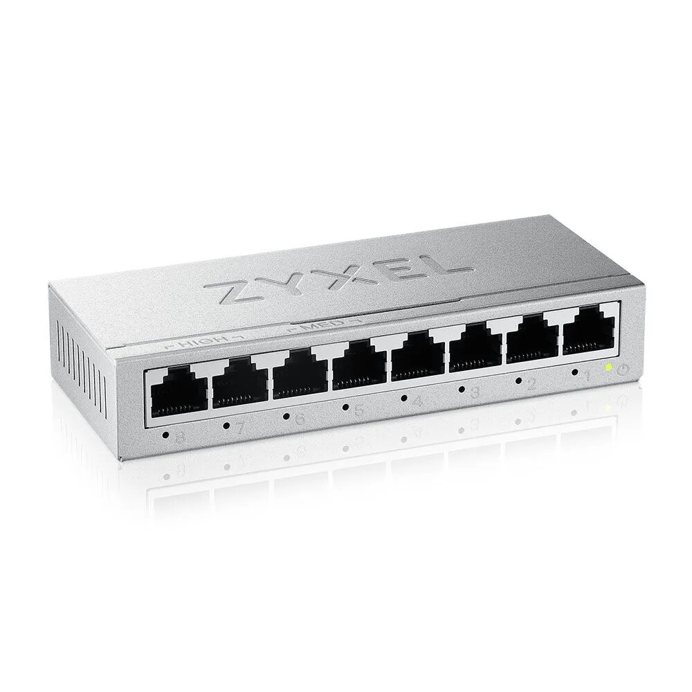 Zyxel GS-108B V5 mini 8-портовый гигабитный коммутатор 10/100/1000 Мбит/с