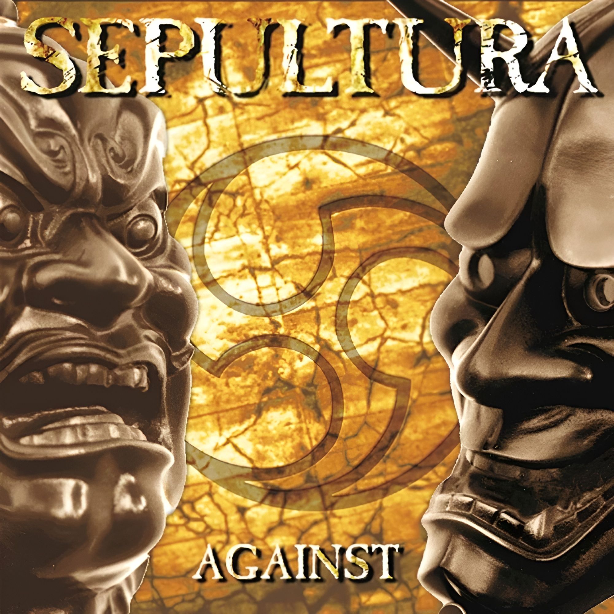Sepultura: "Against", трэш - метал (1998, CD-диск)