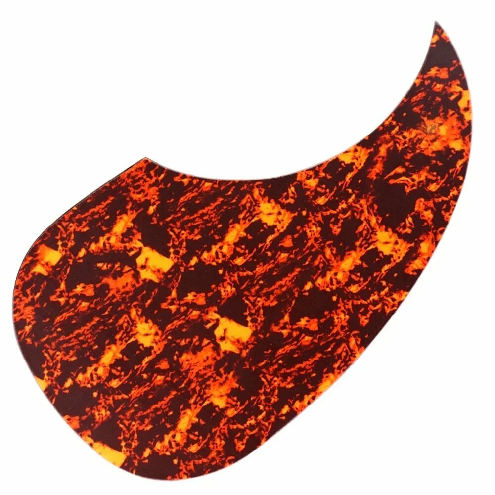 Накладка для акустической гитары Folk Guitar Pickguard черная Оранжевый, Brown