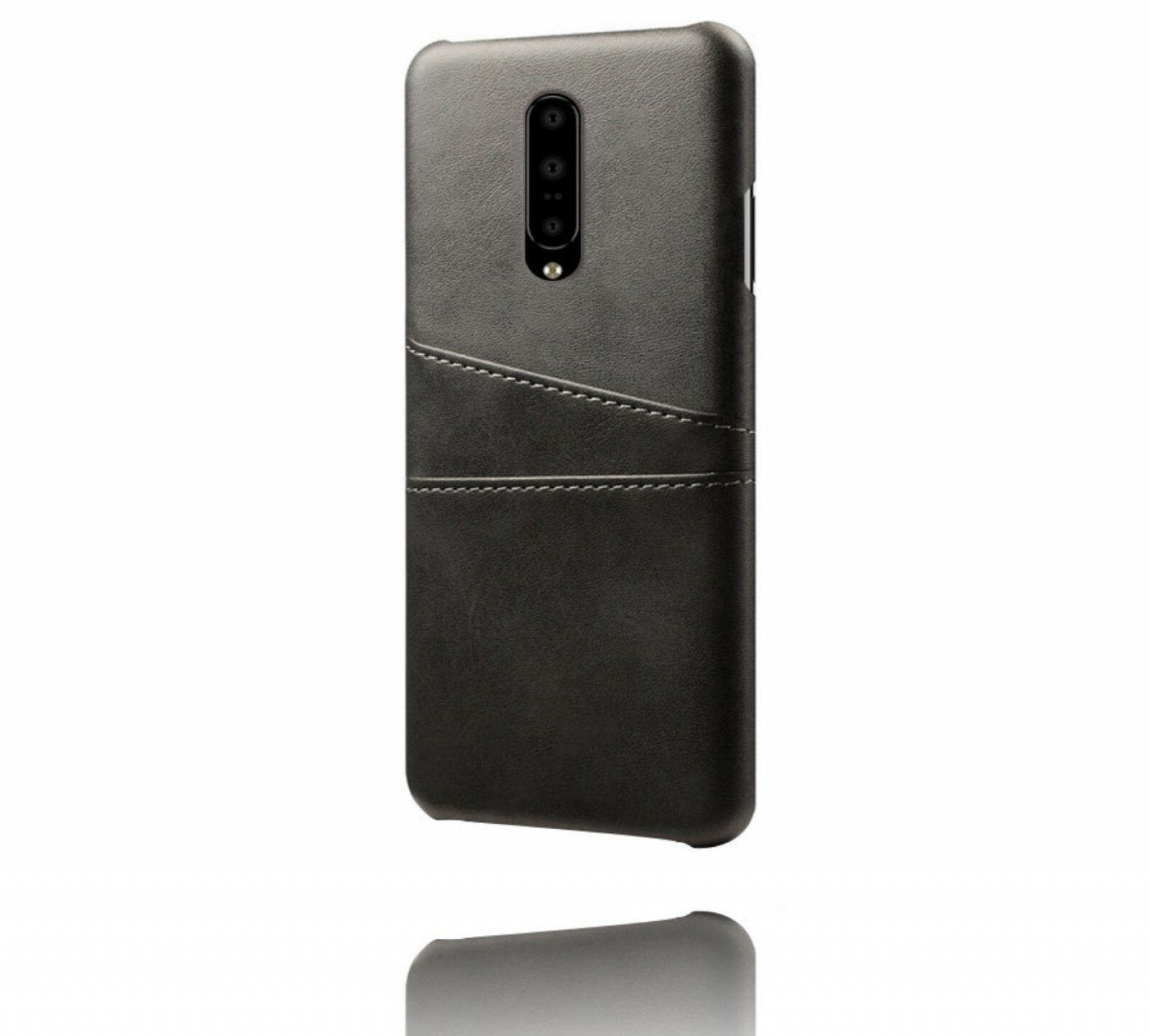 Чехол-накладка MyPads для Samsung Galaxy S9 Plus из импортной кожи с визитницей для карт