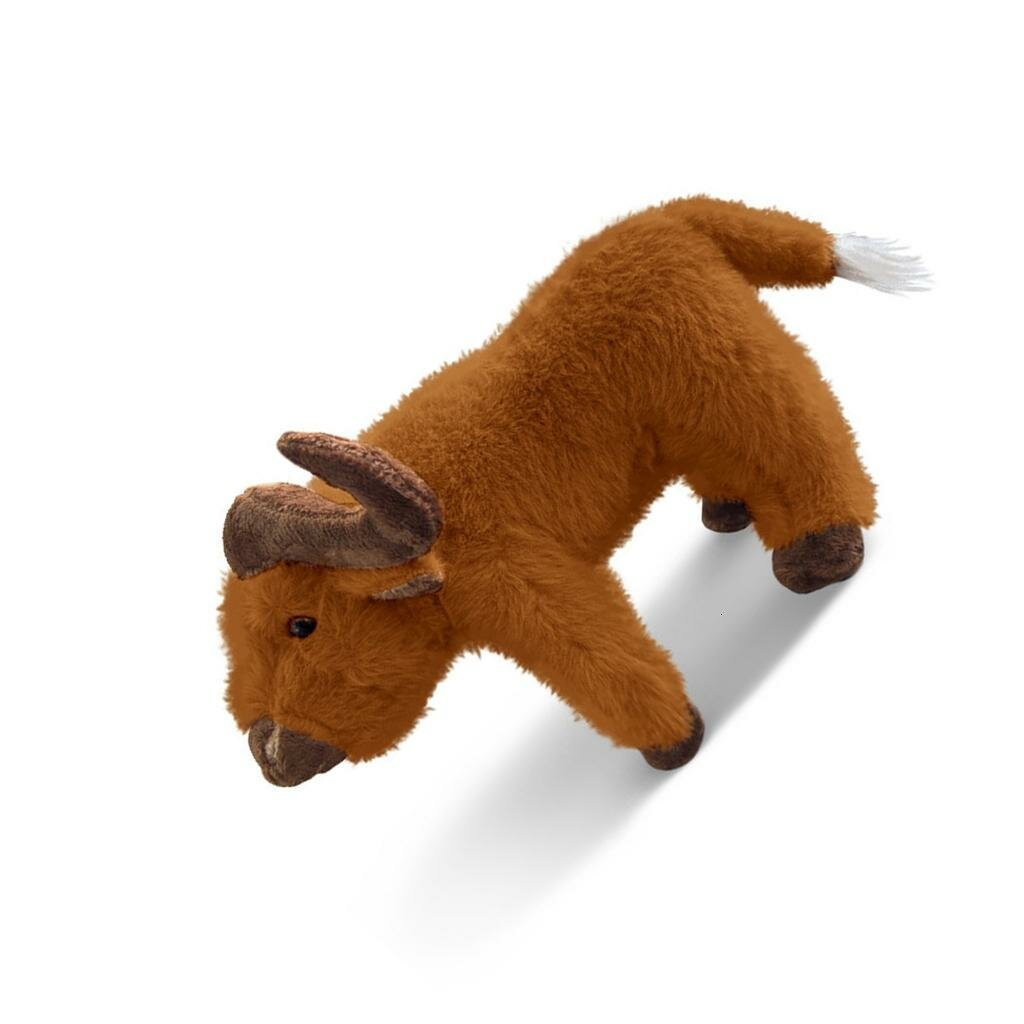 Плюшевые игрушки в виде буйволов, Темно - коричневый