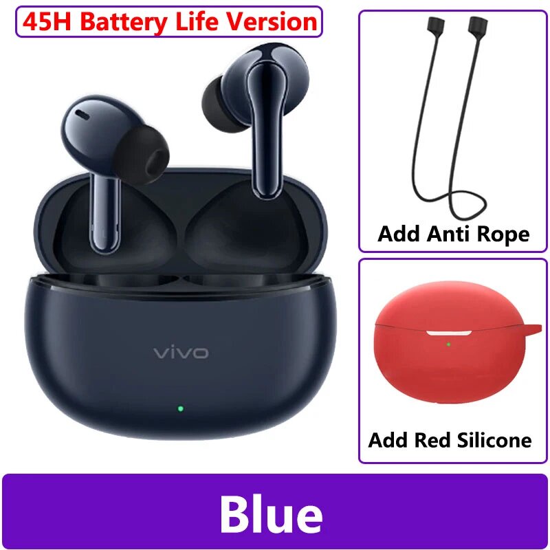 Беспроводные наушники Vivo TWS 3i Blue n Red
