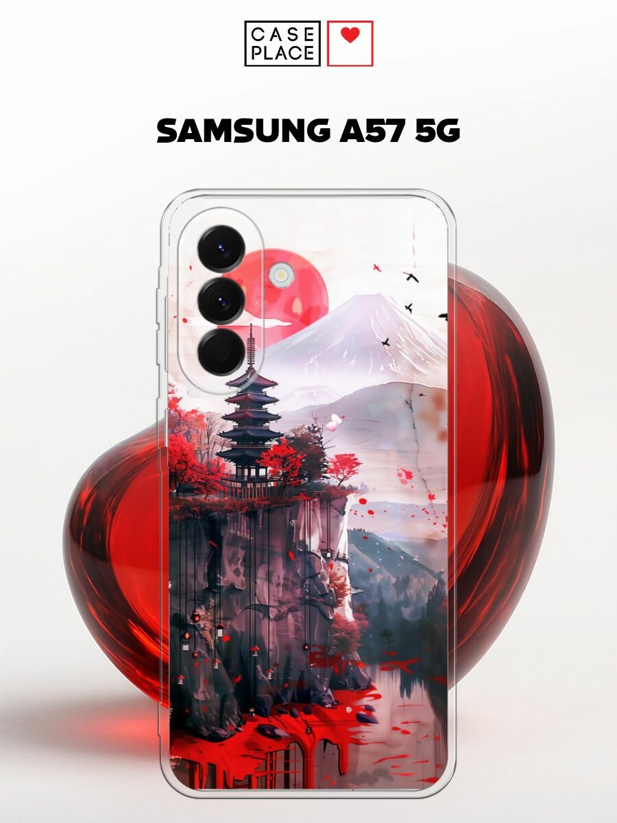 Чехол на Samsung Galaxy A57 5G / Самсунг Галакси A57 5G с принтом Японская картина