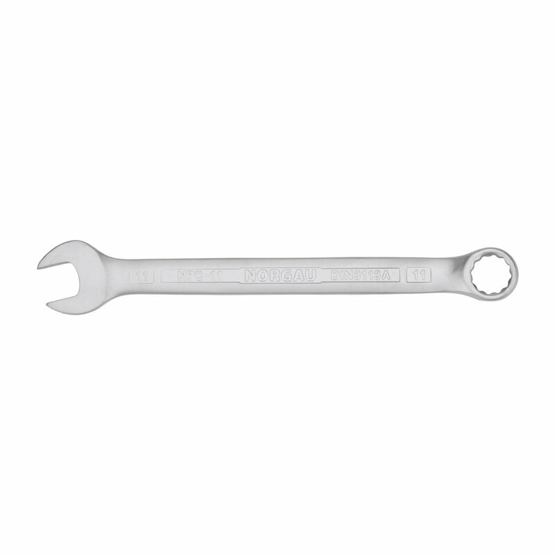 Ключ гаечный комбинированный NORGAU Industrial 11 мм, CrV
