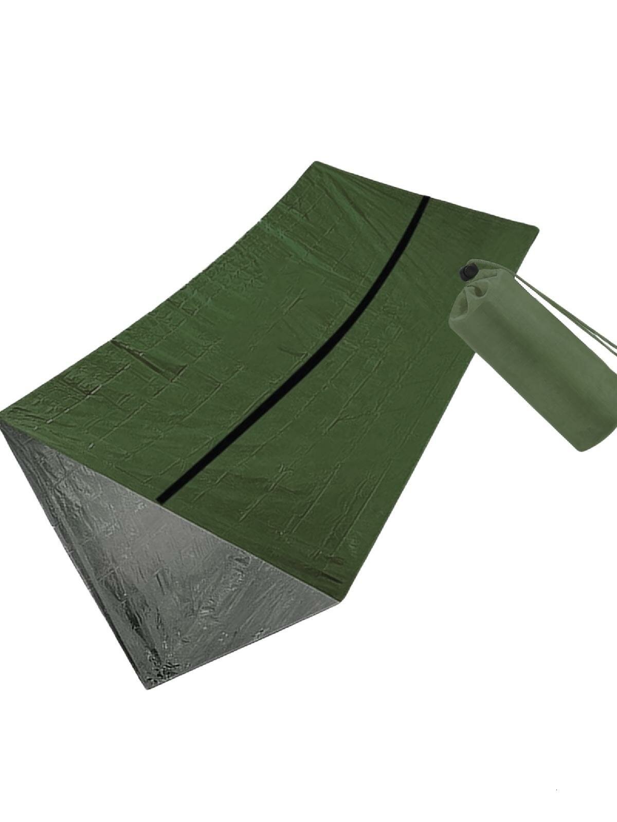 Прочная Водонепроницаемая Аварийная Трубчатая Палатка С Тросом длиной 5,5 М Для быстрой Сборки В Экстренных случаях