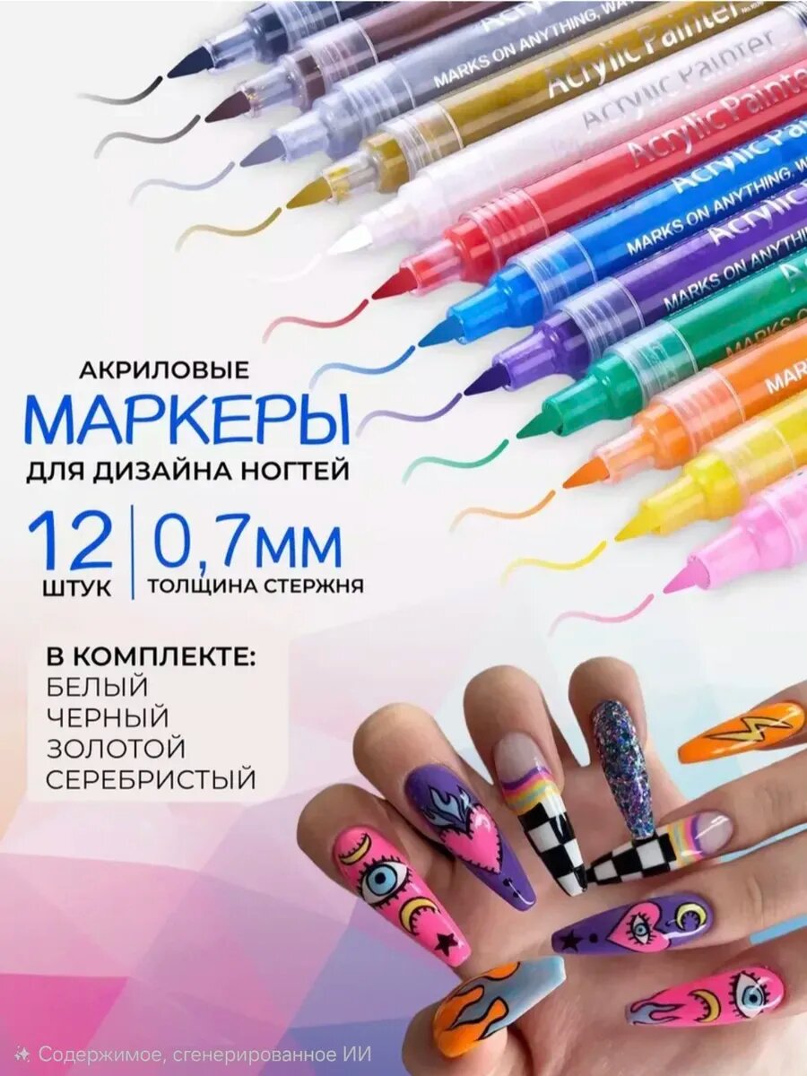 Маркеры для ногтей