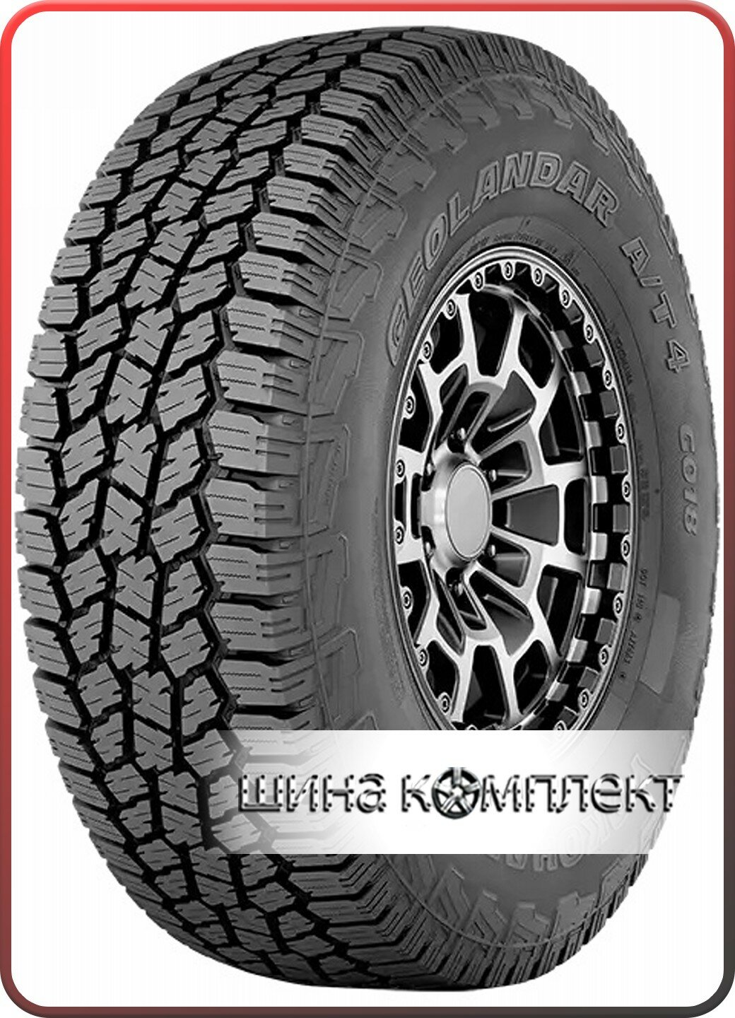 Автомобильная шина Yokohama Geolandar A/T4 G018 225/75 R16 115/112S всесезонная
