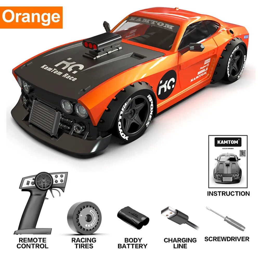 Полноприводный игрушечный автомобиль KAMTOM с дистанционным управлением drift racing car