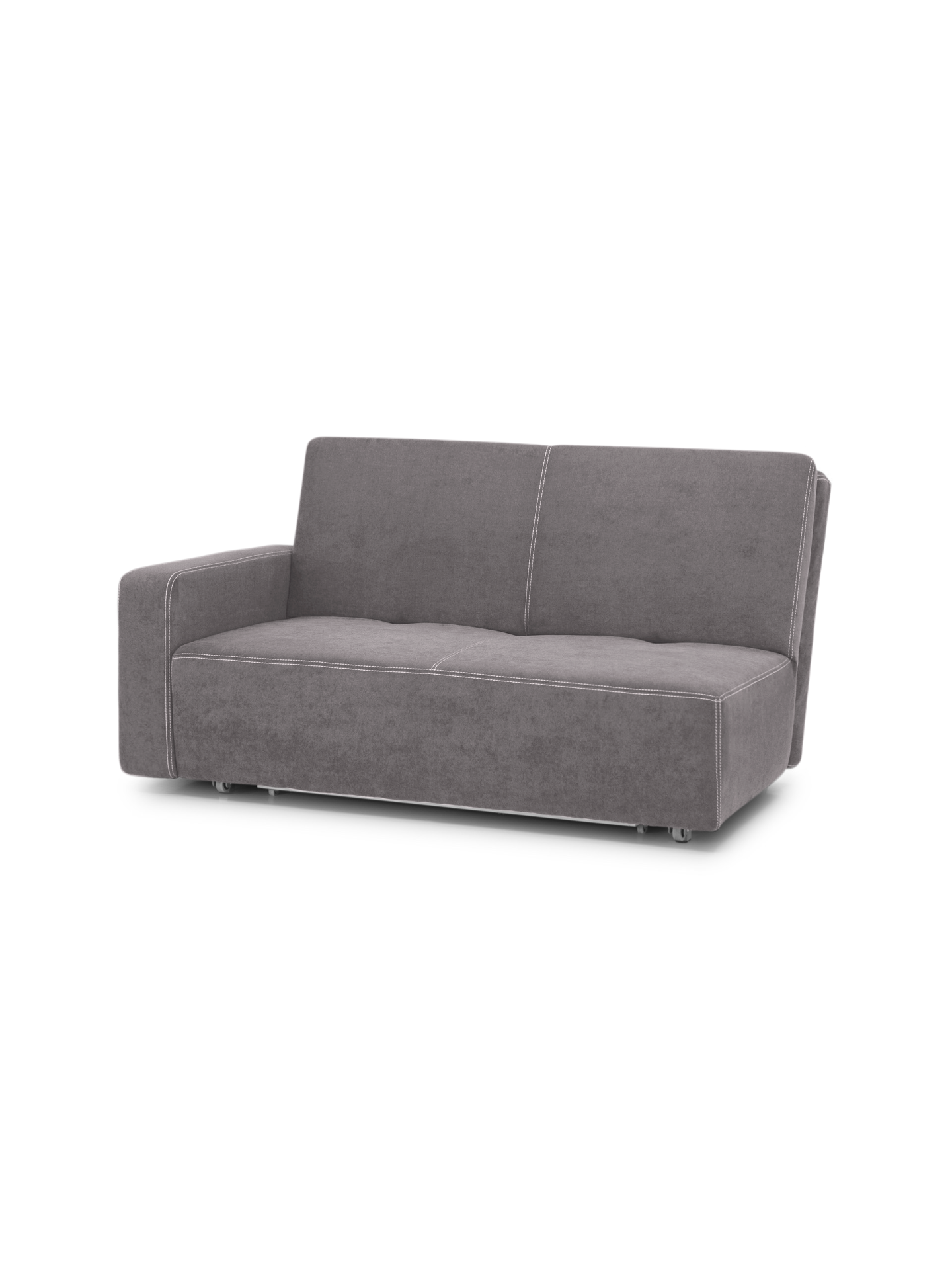 Диван Лорма Velutto 19 NOW 197x100x86 см, серый Велютто, аккордеон Дом мебели для вас