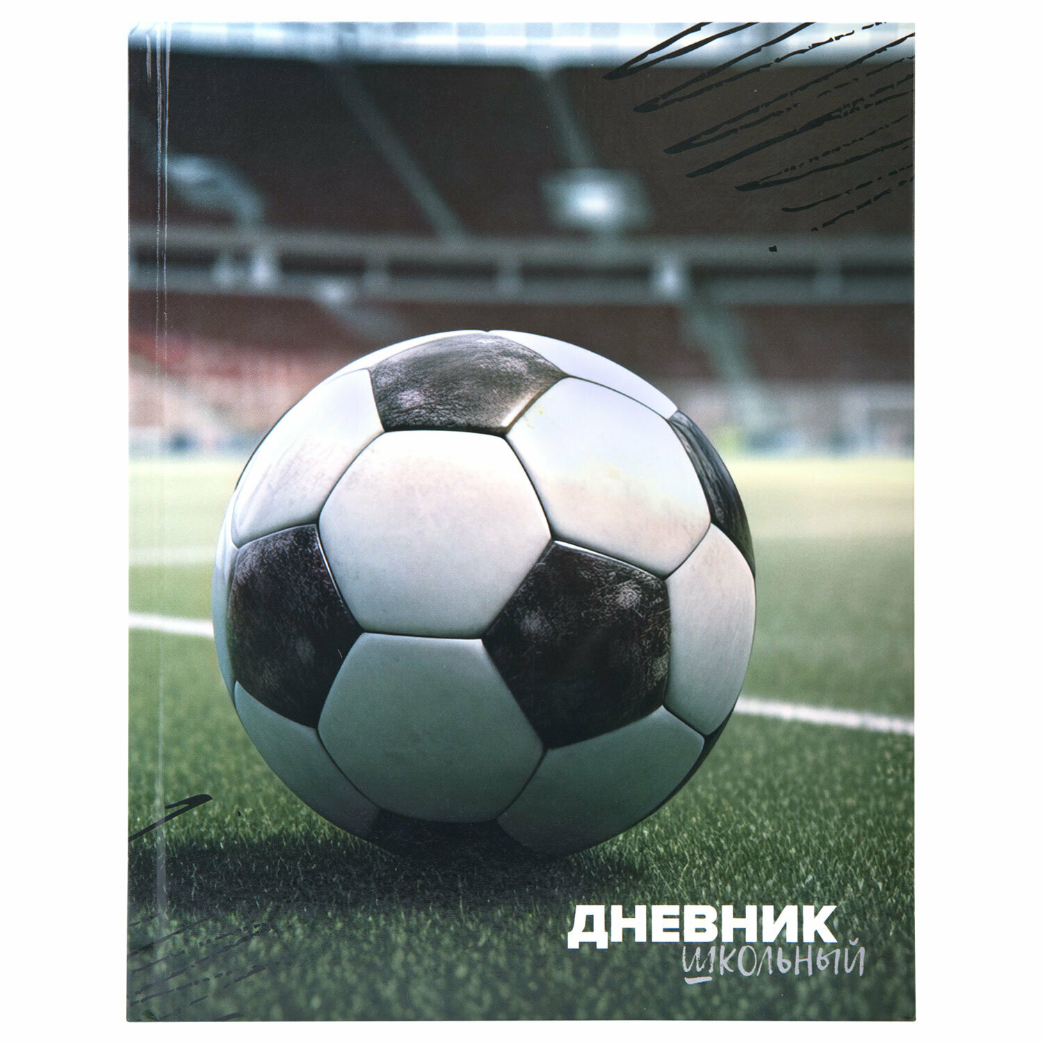 Дневник Юнландия Футбол, 1-4 класс, 48 листов, твердый, глянцевая ламинация, с подсказом 107583