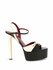 Босоножки Valentino Two-tone platform sandals, размер 40, разноцветный
