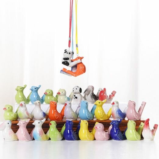 Музыкальный инструмент, Свистулька керамическая,"сорока", для детей и малышей, развивающий