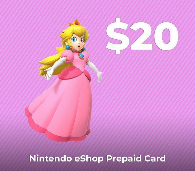 Nintendo eShop пополнение на $20 US | Сша Key 20 долларов, цифровой товар