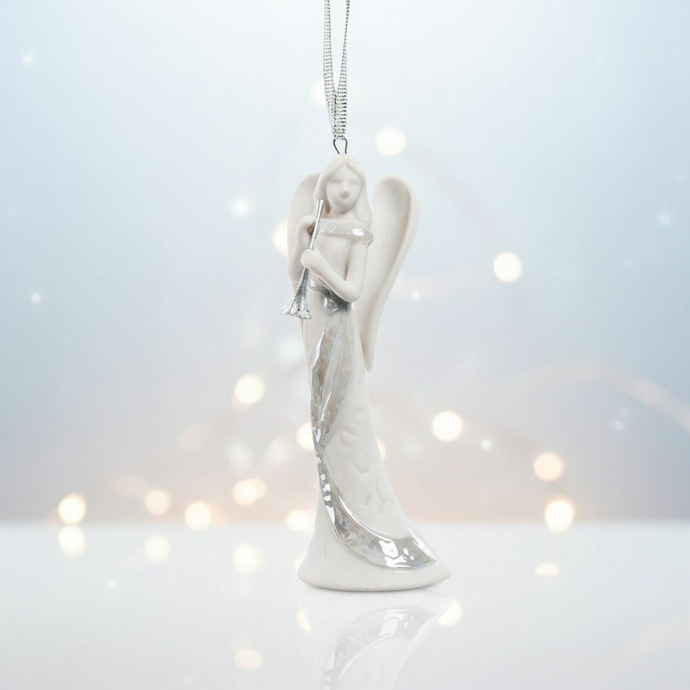 Фигурка подвесная "Ангел с трубой" (Pavone)