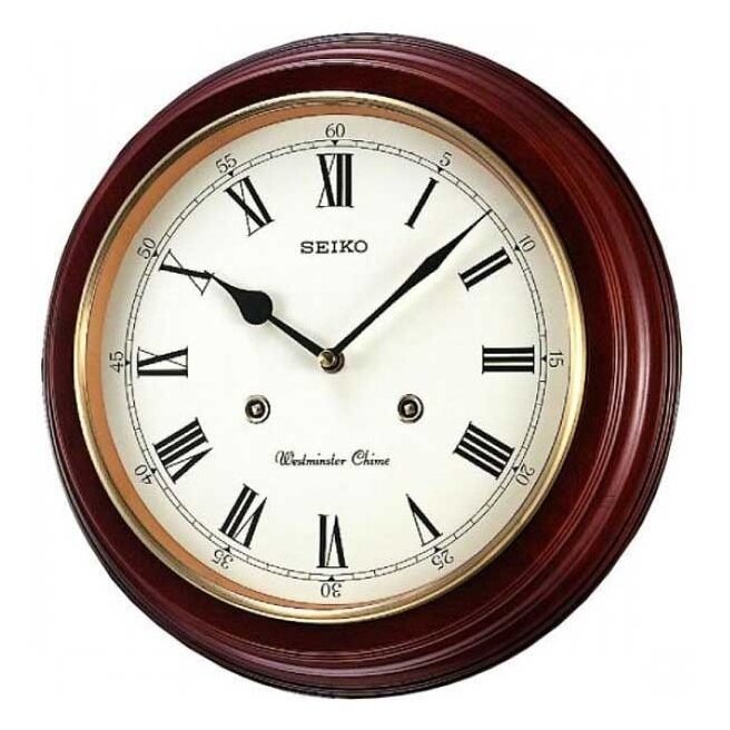 Настенные часы Seiko Quartz Wall Clock QXH202B