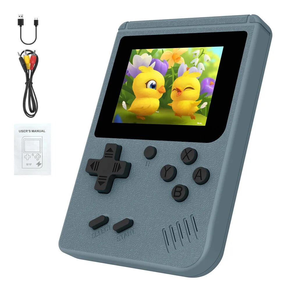 SUP ностальгический карманный компьютер содержит 400 игр, 3,0 дюймовый экран для зарядки портативной карманной консоли