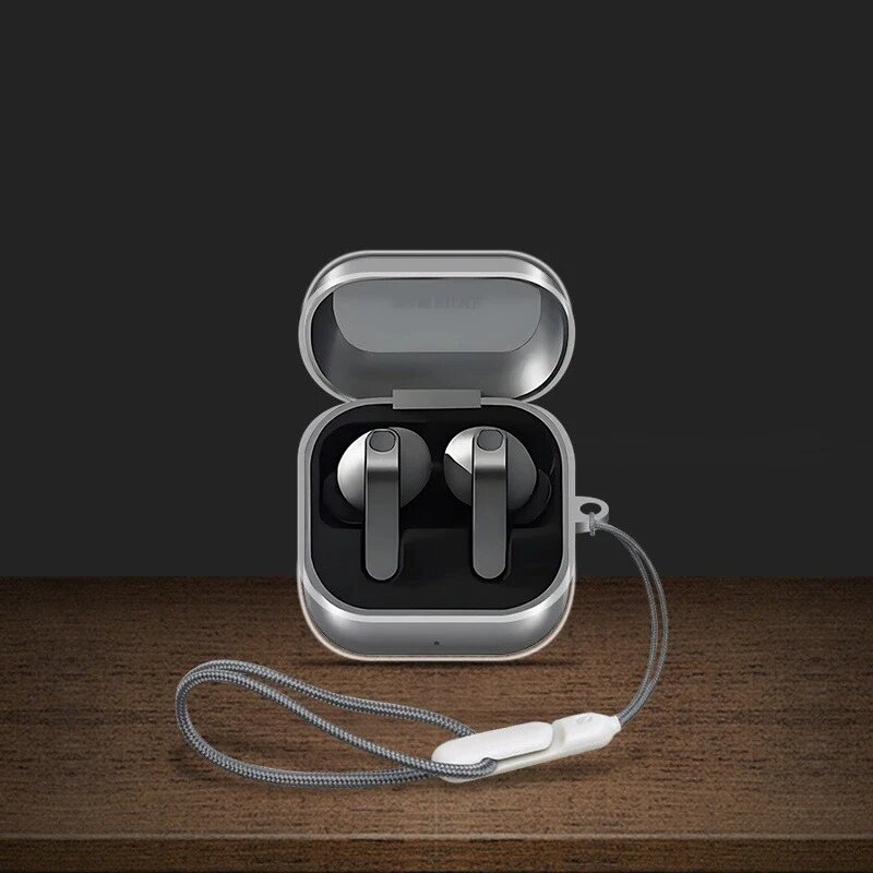 Прозрачный чехол для наушников Samsung Galaxy Buds 4 Pro