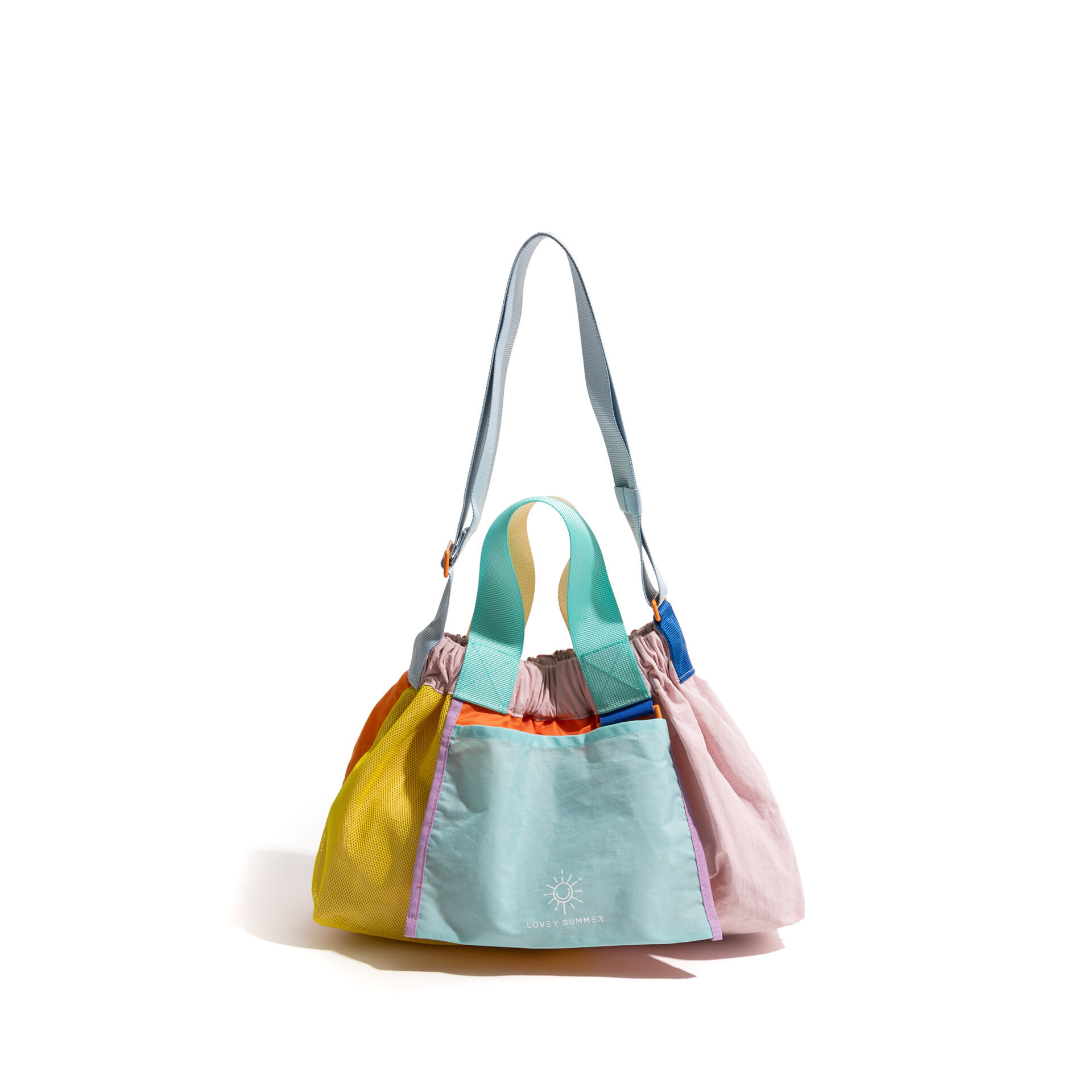 Новая сумка-ведро, маленькая сумка с цветовым блокированием в стиле "дофамин", сумка-пельмень, персонализированная сумка через плечо, сумка на плечо, ручная сумка, маленькая сумка-тоут для женщин.