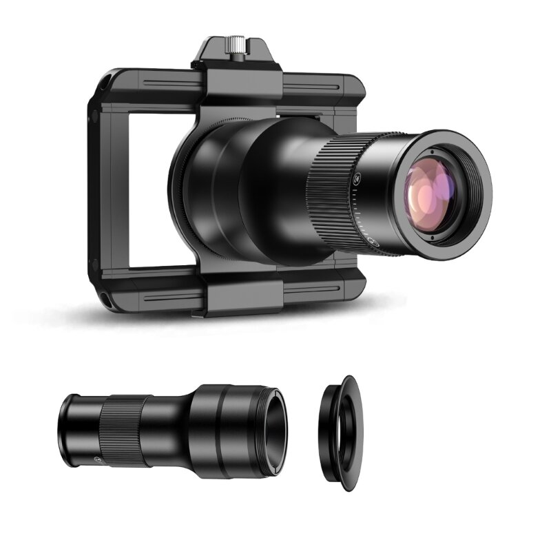 Телеобъектив 2 В 1 С Макрообъективом 6-Кратного Увеличения 150 мм, Универсальный Зажим Для Макросъемки Со Смартфона