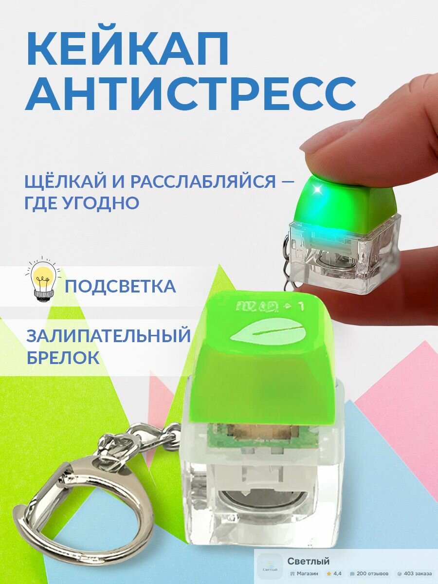 Брелок-антистресс кейкап