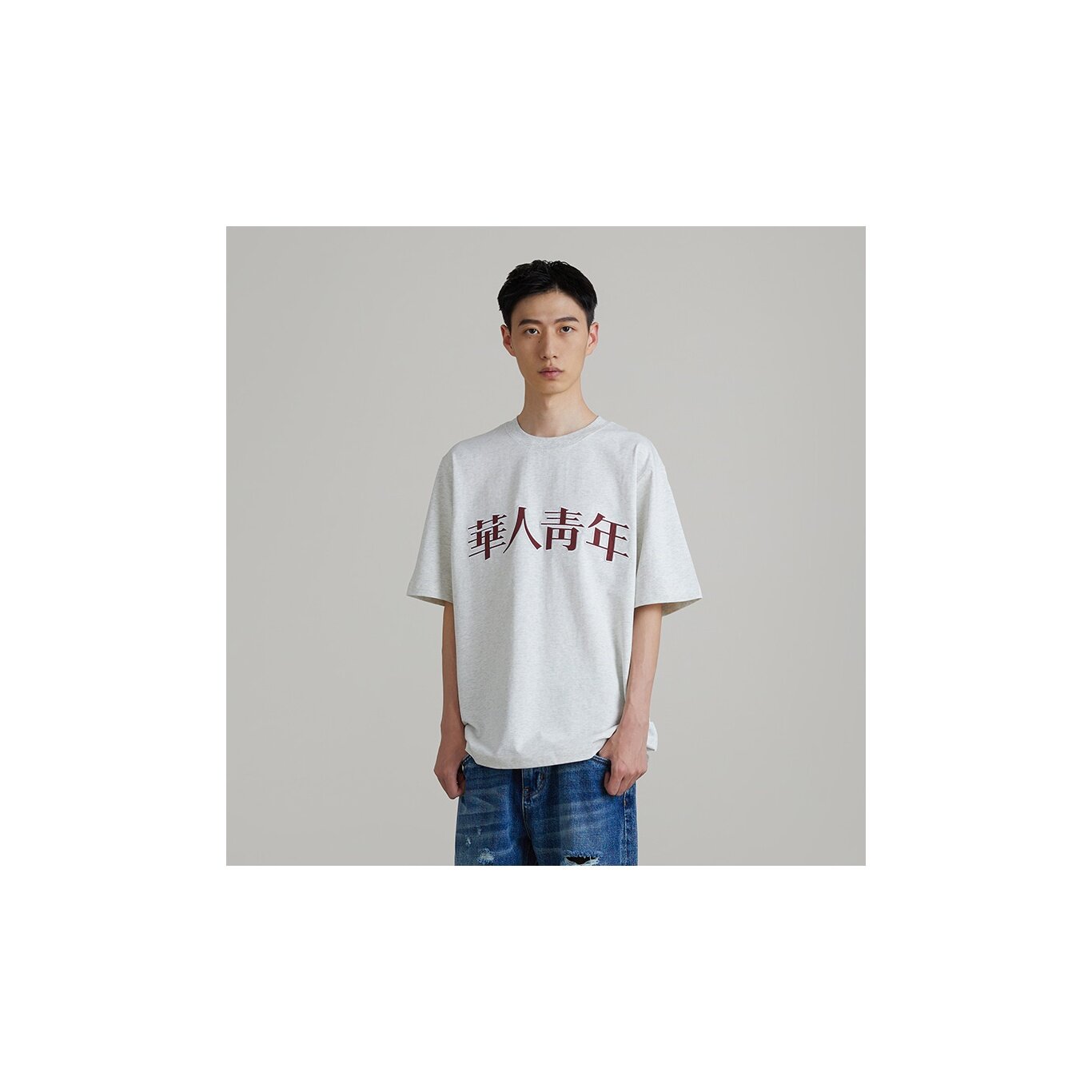 Майка OCCUPY, размер M, светло-серый