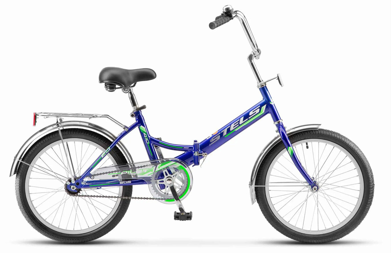 Складной велосипед Stels Pilot 410 C Z010 (2025) 20 Синий (135-180 см)