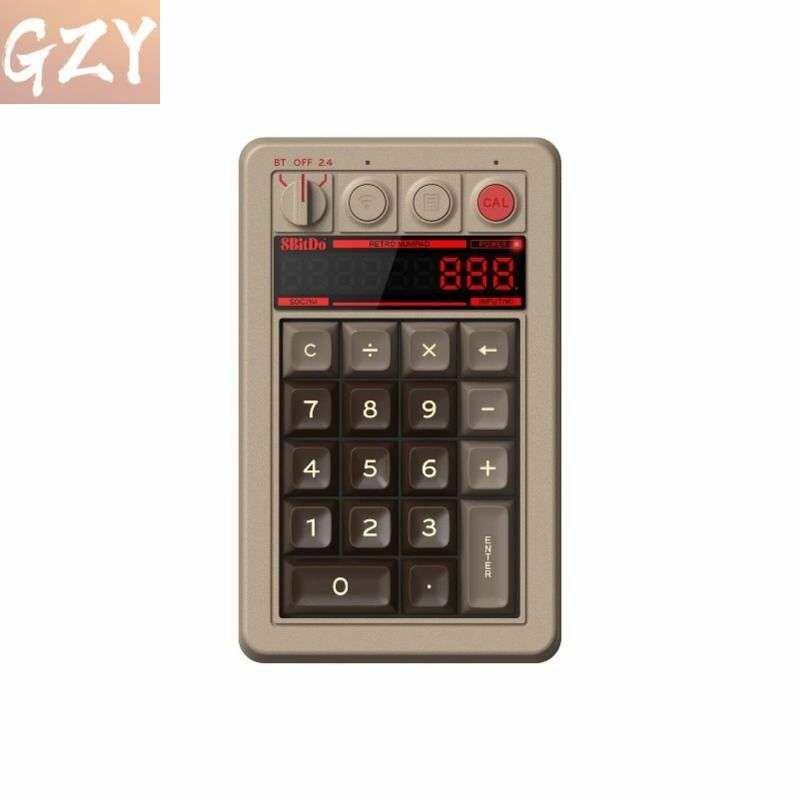 8BitDo Игровая клавиатура Retro 18, коричневый