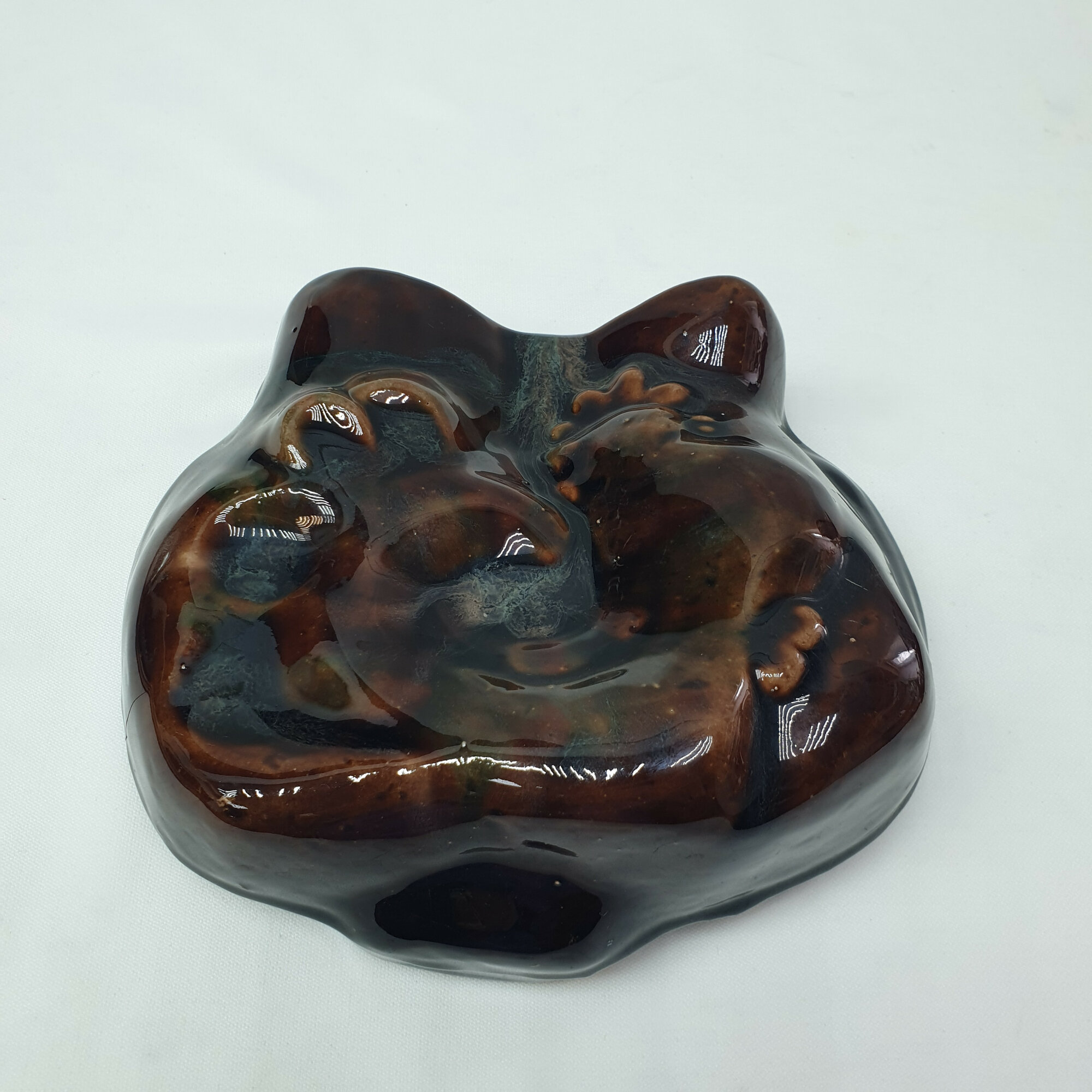 Панно кашпо керамическое СССР. Редкое, экспериментальный образец. Кувшин. Орловский завод керамики.