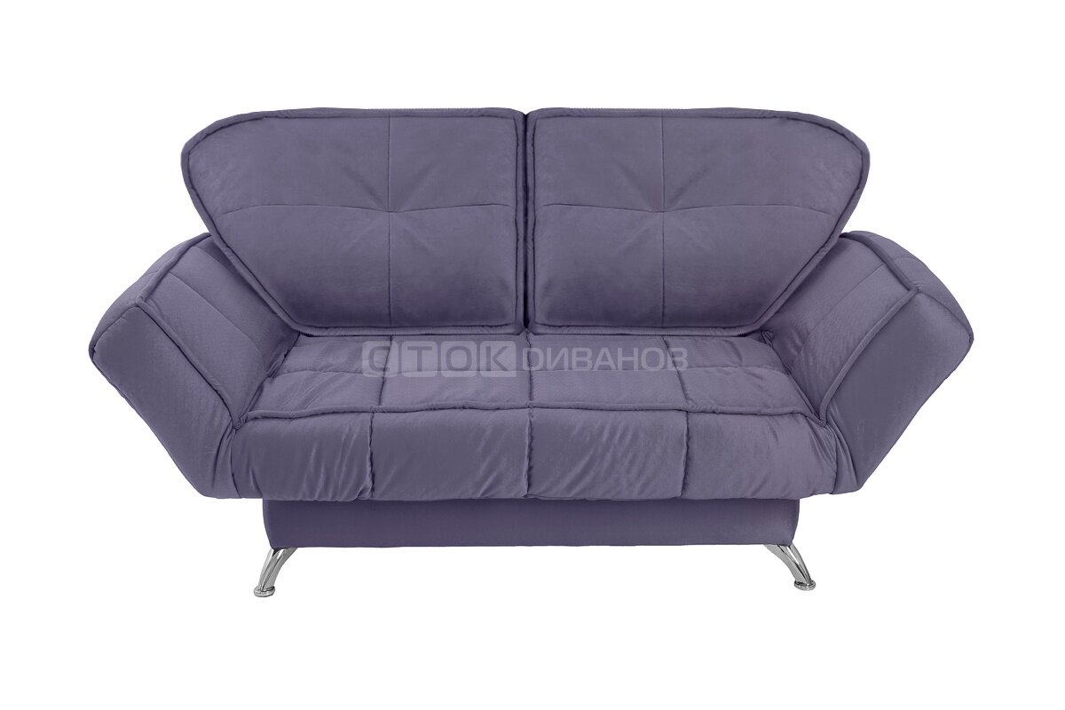 Детский диван Сток Диванов Мика-2, лавандовый велюр, механизм клик-кляк