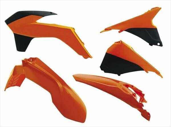 Комплект пластика KTM EXC-EXC-F125-500 14-16 Original 14 для мотоцикла