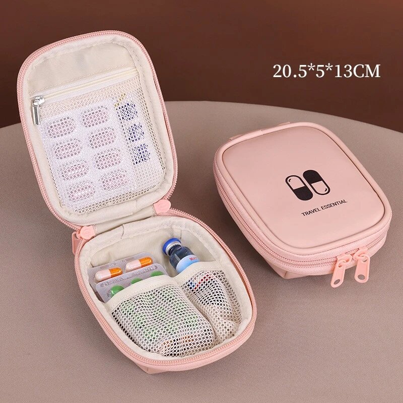 Водонепроницаемая аптечка из искусственной кожи Pink