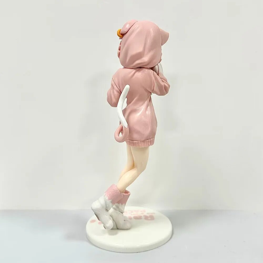 Фигурка Ram Re: Zero Starting Life in Another World 20см Аниме фигурка Рам в костюме кошки Розовая пластиковая фигурка — фото 1