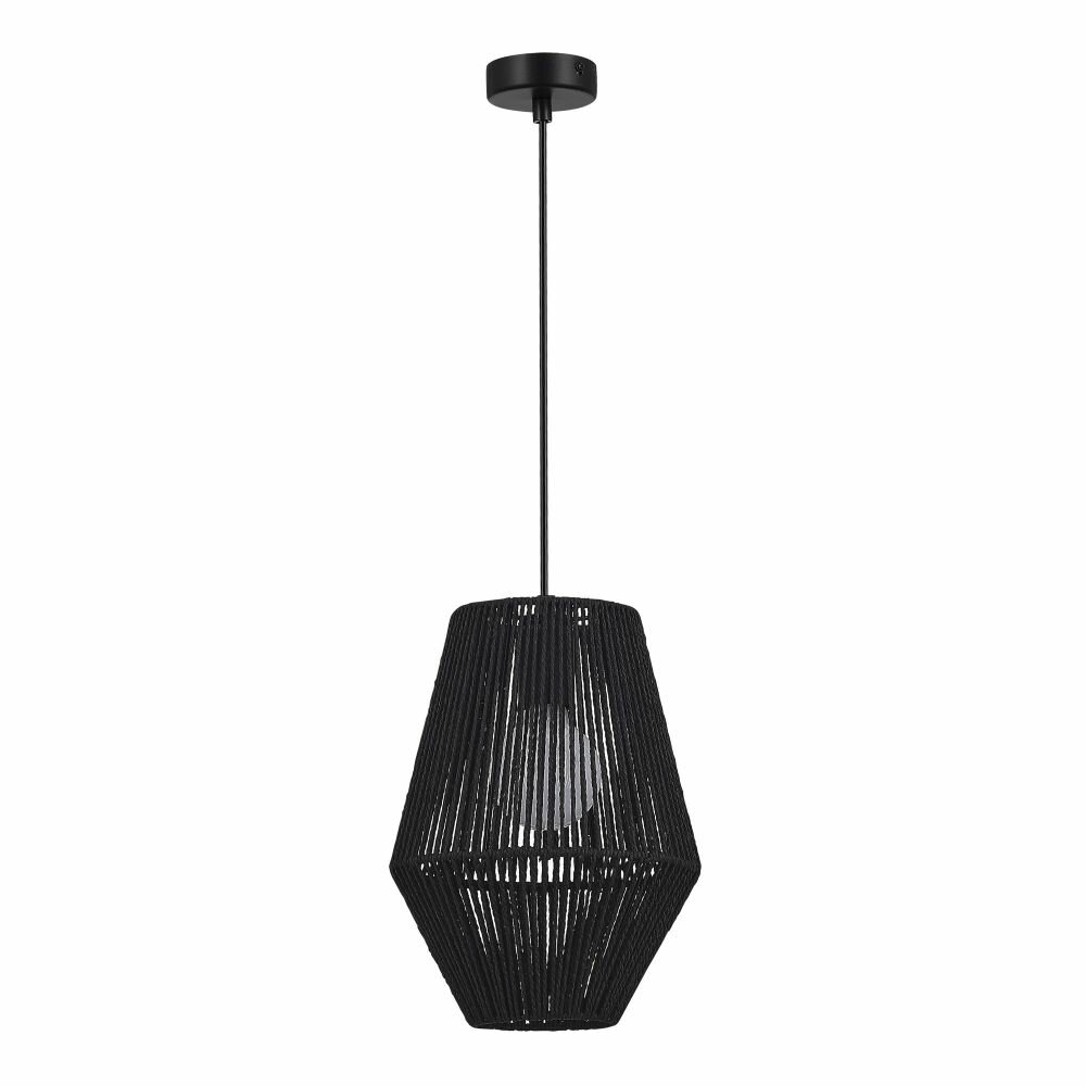 SLE6025-413-01 ST-Luce Светильник подвесной черный/черный E27 1*40W.