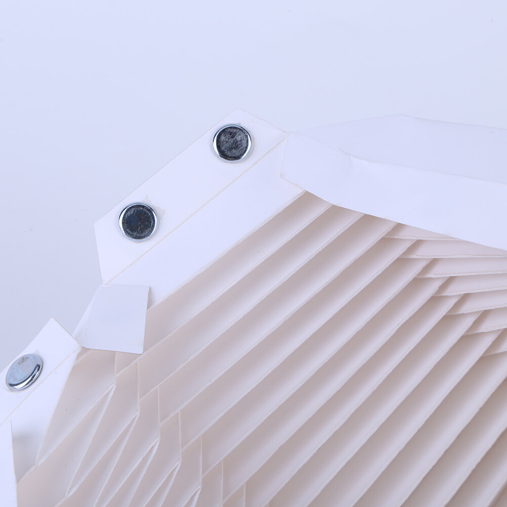 Складной абажур для подвесного светильника в скандинавском стиле из белой специальной бумаги