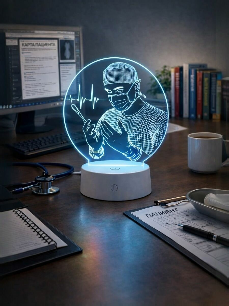 3D-Светильник Подарок Хирургу