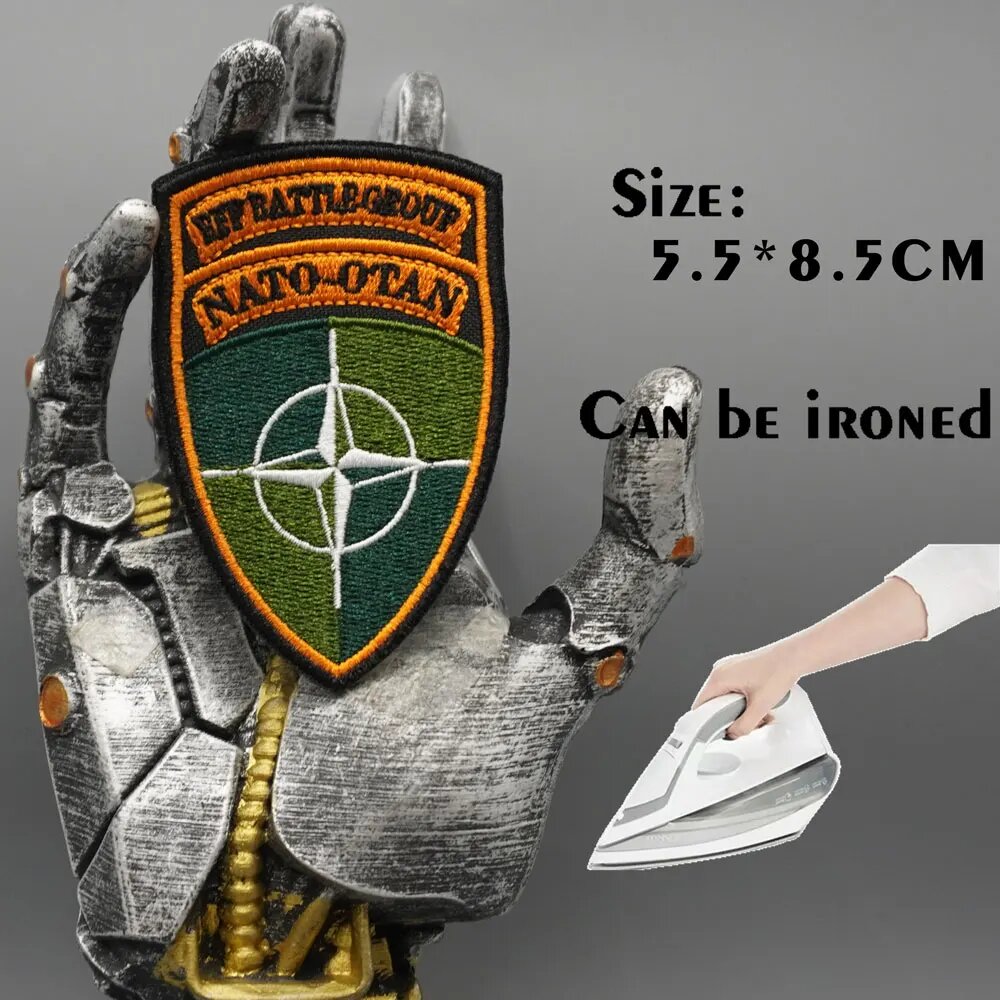 Нашивка NATO EFP, 5.5*8.5см, AC158-1