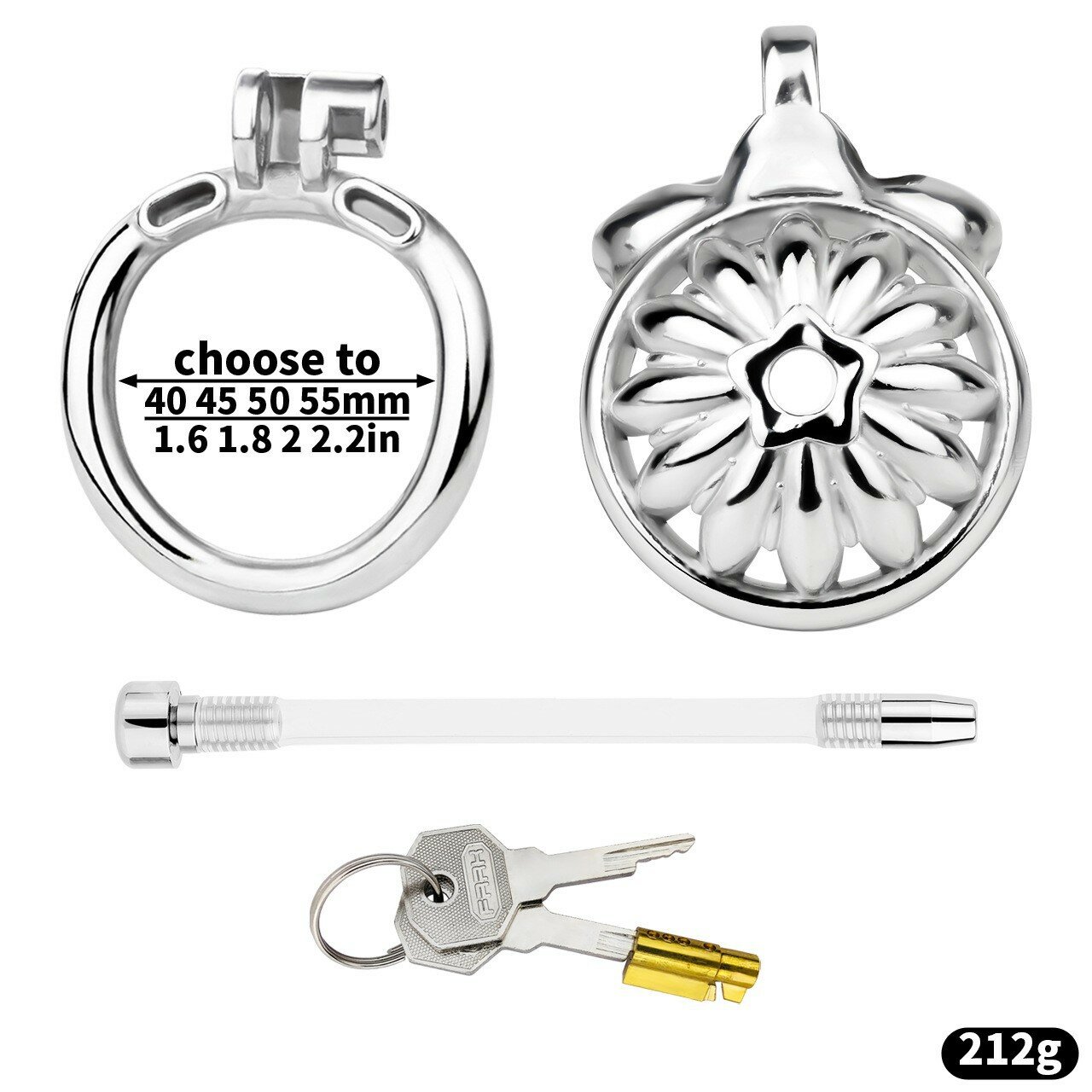 FRRK3244 Подсолнух металлический замок целомудрия замок целомудренный замок cb замок для взрослых секс игрушка