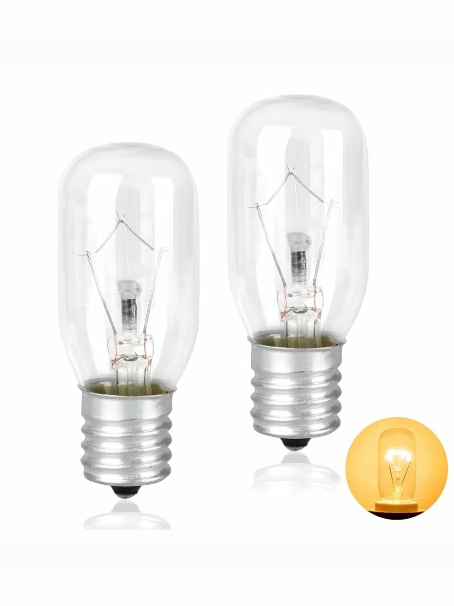 Лампочка, Цоколь: Без цоколя, 40 Вт, Филаментная, 2 шт.