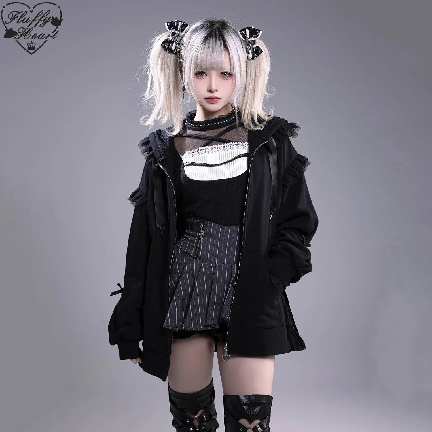 Черная толстовка Sweet Girl L, черный коат