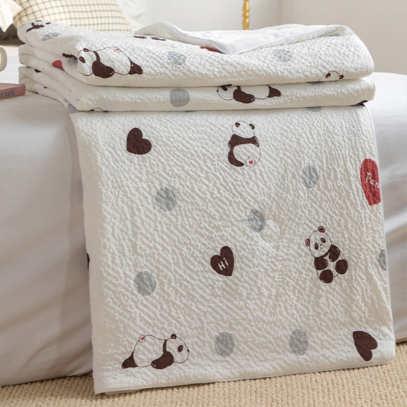 Strawberry Summer Bubble Blanket, Kids & Adults, Grade A, Machine Washable, 150x200 / 200x230 cm, Antibacterial