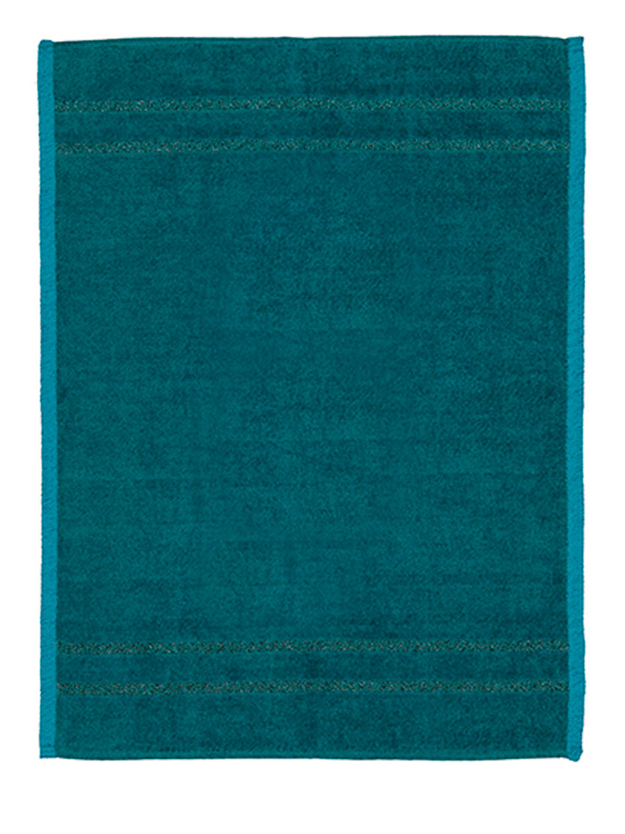 Полотенце Feiler La Glamour 37x50см, цвет бирюзовый, шенилловая пряжа